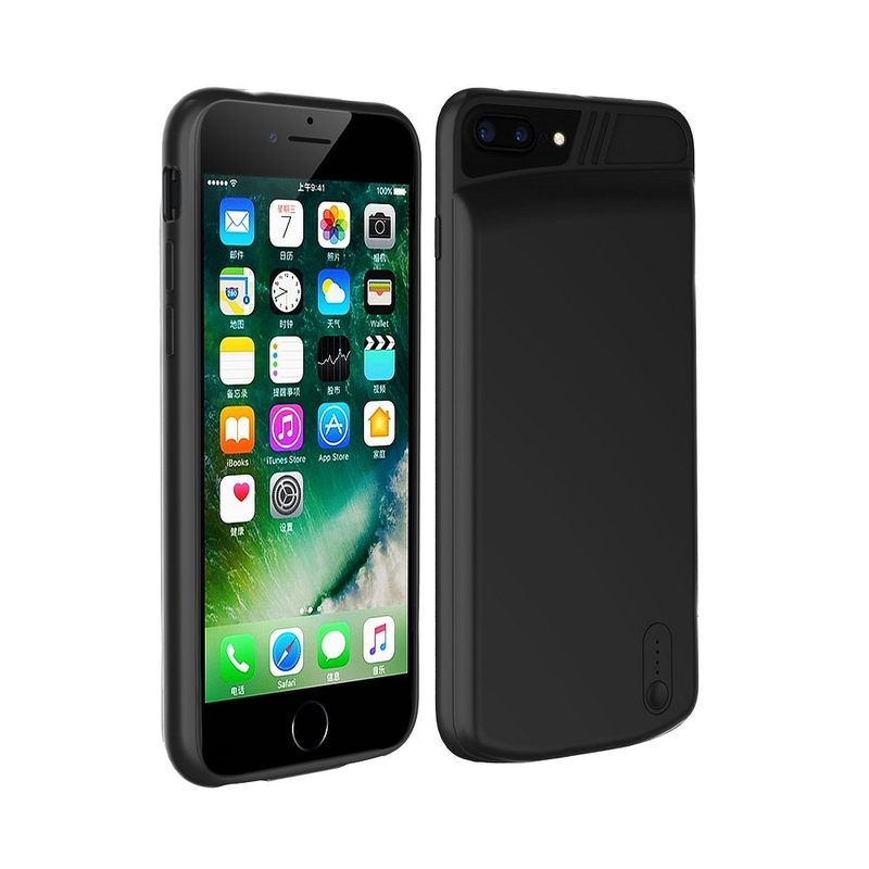 Husa Cu Baterie iPhone 8 Plus 3200 mAh - Negru - CatMobile