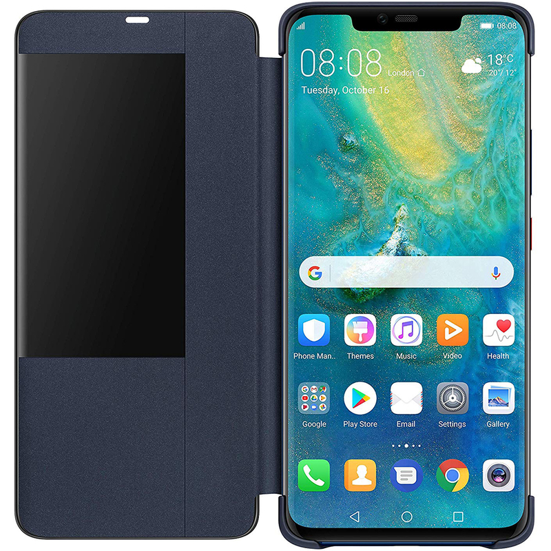 Husa Originala Huawei Mate 20 Pro Smart View Cover Blue - CatMobile