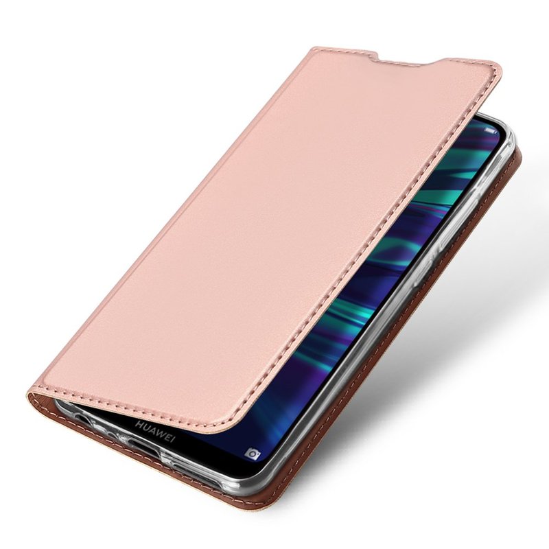 Husa Huawei P Smart 2019 Dux Ducis Flip Stand Book - Roz - CatMobile