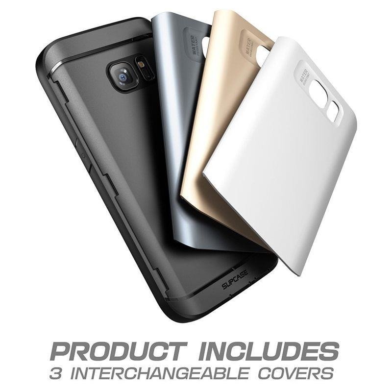 Husa Telefon Samsung Galaxy S7 Supcase Water Resistant - Black/Gold ...