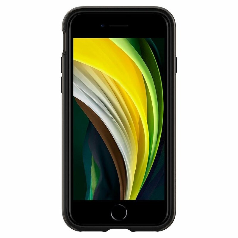 Husa iPhone SE 2, SE 2020 Spigen Hybrid NX - Gunmetal - CatMobile