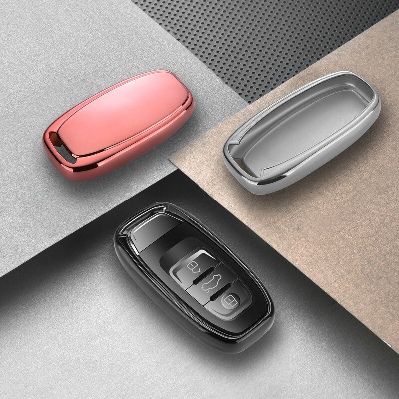 Husa Cheie Auto Dux Ducis Car Key Pentru Audi A4/A5/A6/Q5/Q7/Q8/R8/RS4 ...