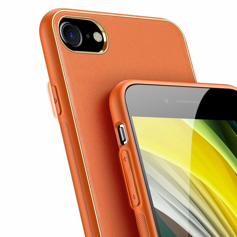 Husa iPhone SE 2, SE 2020 Dux Ducis Yolo Din Piele Ecologica ...