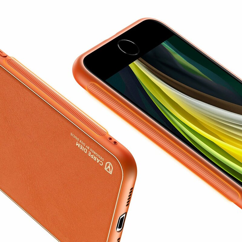 Husa iPhone SE 2, SE 2020 Dux Ducis Yolo Din Piele Ecologica ...
