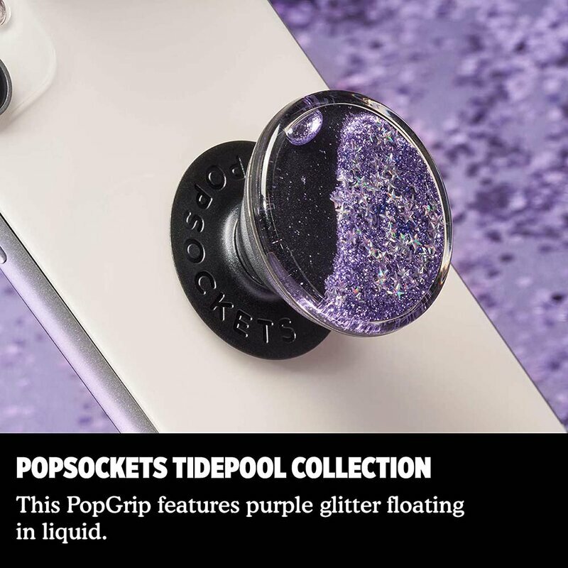 Popsockets Original, Suport Cu Functii Multiple, Tidepool Galaxy Purple ...