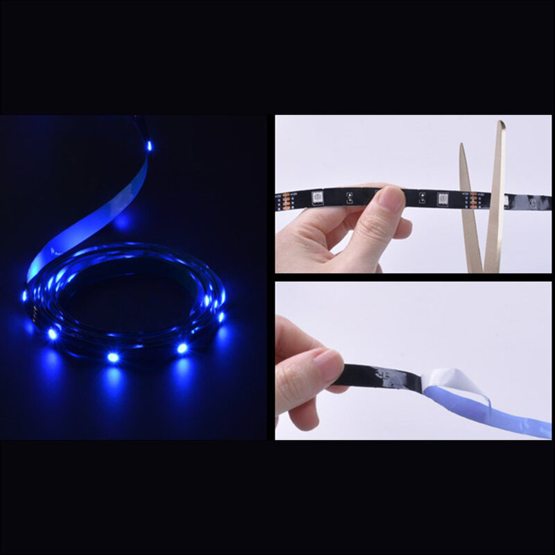 Kit Banda Led Rgb Smart Sonoff L1 Lite Cu Telecomanda Amplificator 5m