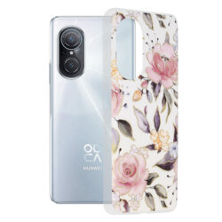 Husa Huawei nova 9 SE Techsuit Clear Silicone, transparenta - CatMobile