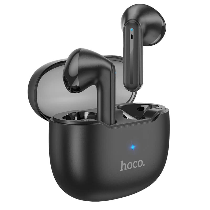 Casti half-in-ear Bluetooth TWS Noise-Cancelling Hoco EW29, negru ...
