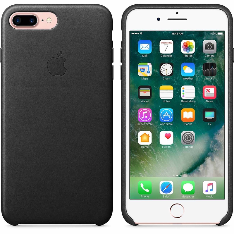 Husa originala iPhone 8 Plus - Negru MQHM2ZM/A - CatMobile
